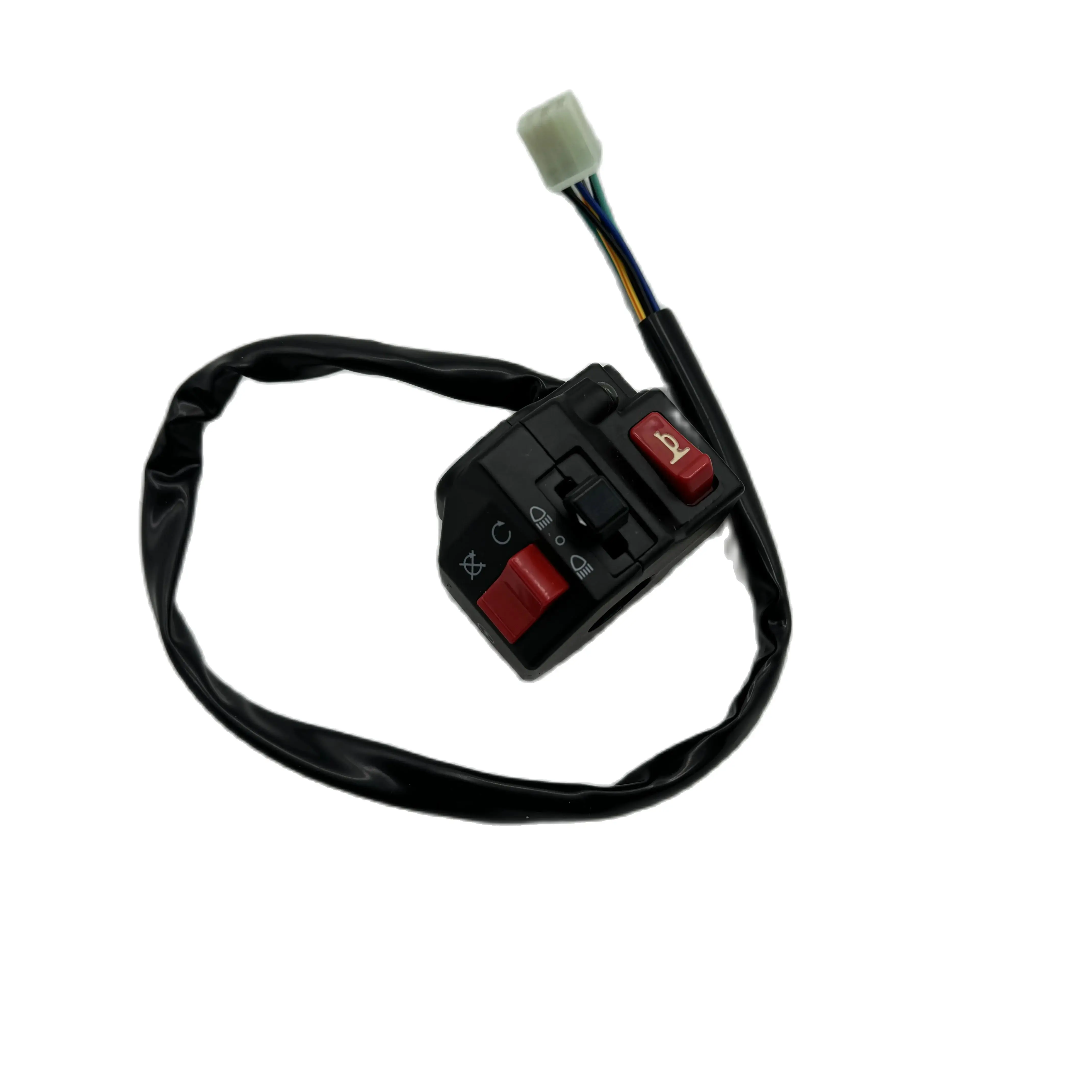 New-7-Wire-Left-Hand-Handlebar-Starter-Switch-for-Kazuma-110-150-250 ...