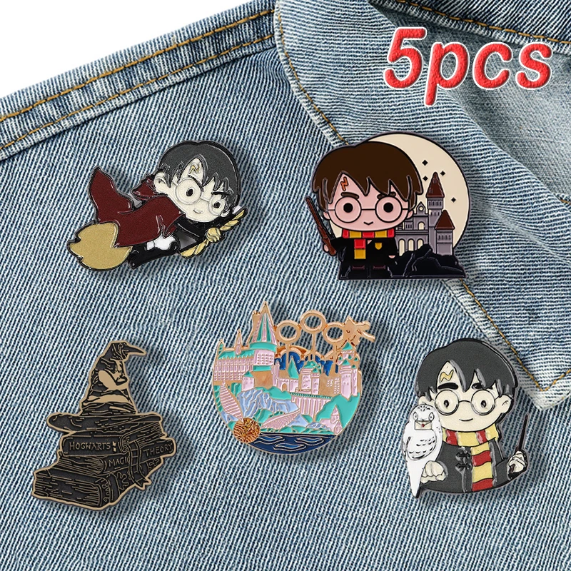 Harries-Potters-Metal-Brooch-Gryffindor-Magic-School-Boys-Enamel-Pins ...