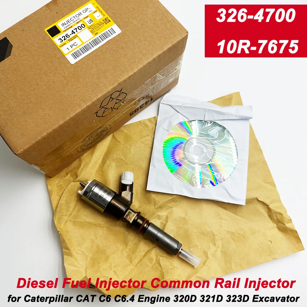 Fuel-Injector-Common-Rail-326-4700-3264700-For-C-aterpillar-C6-C-6-4 ...