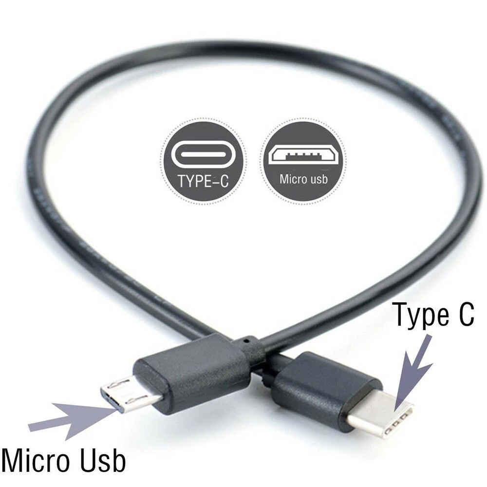 30cm-OTG-C-Type-to-Micro-USB-Public-Charging-Cable-Mobile-Phone ...