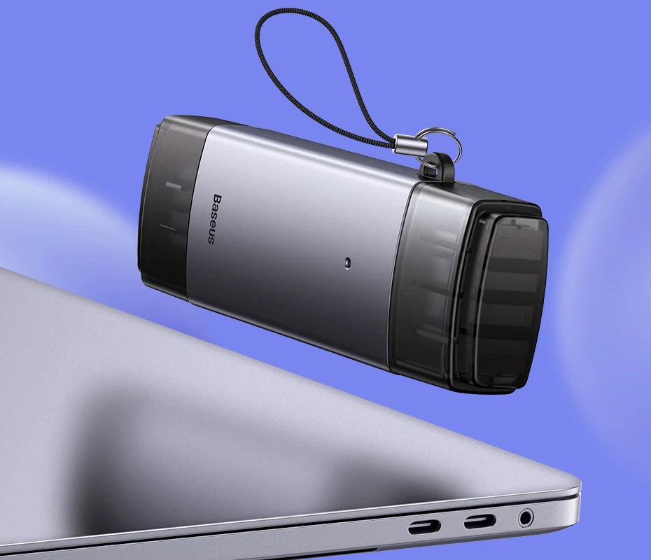 Baseus Card Reader Type C USB 3.0 to SD TF Card Reader for Laptop ...