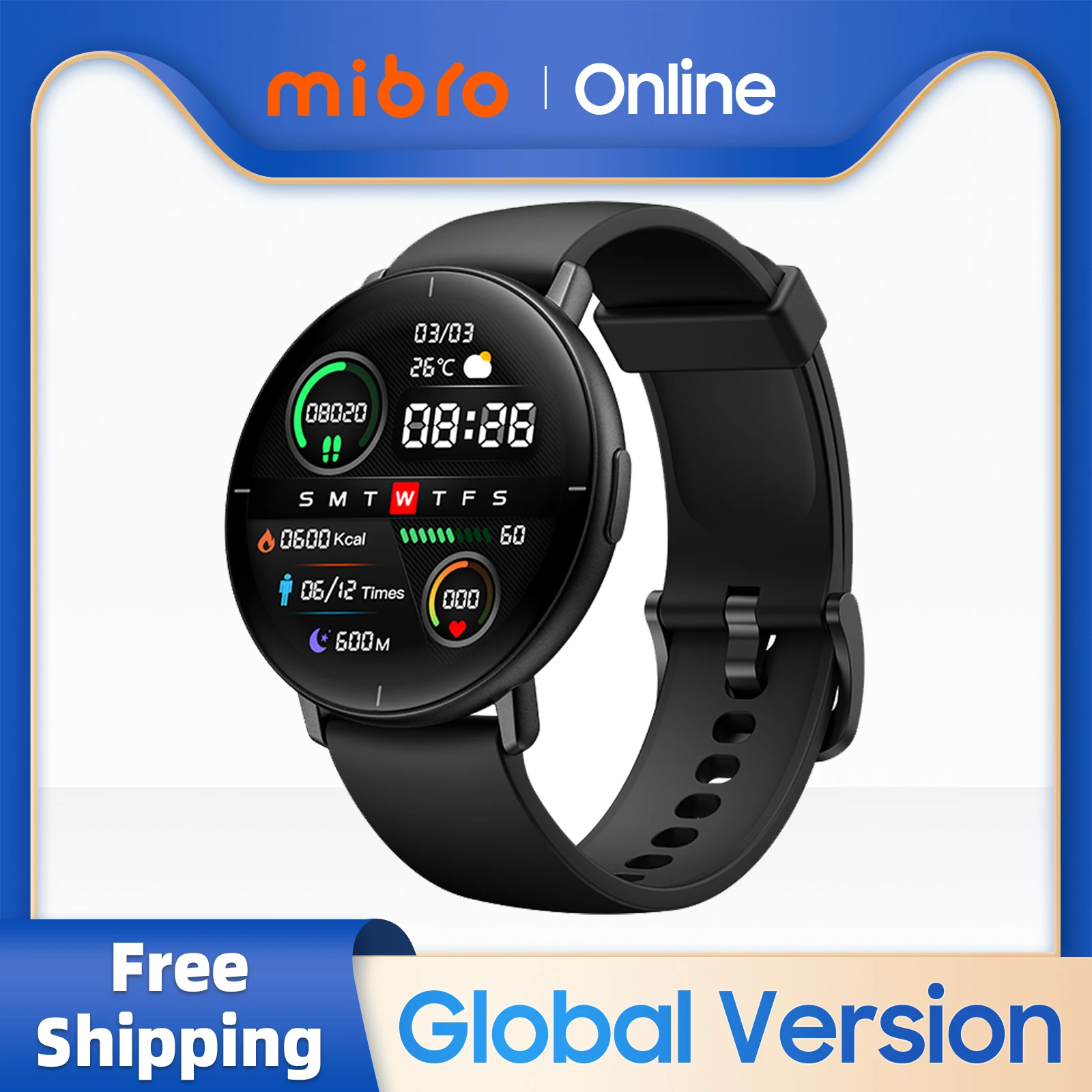Mibro-Lite-Smartwatch-Global-Version-1-3Inch-AMOLED-HD-Display-IP68 ...