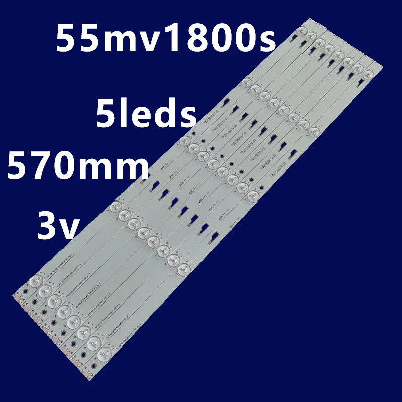 LED-backlight-Strip-FOR-55mv1800s-55mv1800-55ga1600-Led5533smr-Mgs5502x ...