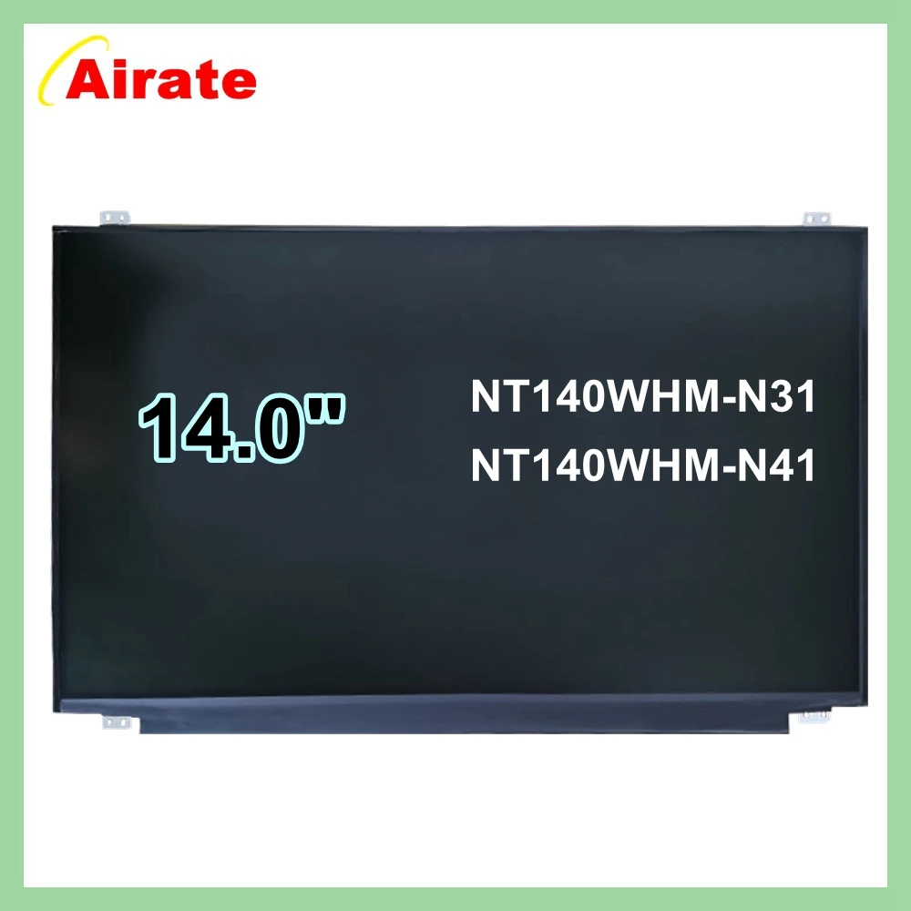 14.0 Inch Replacement NT140WHM-N31 N41 LED Screen LCD Display NT140WHM ...