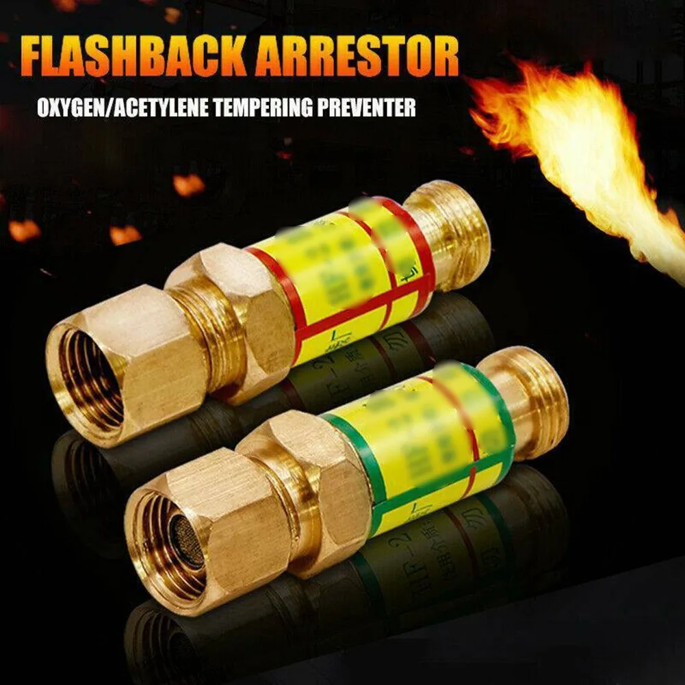 Acetylene-And-Oxygen-Flashback-Arrestor-1-Pair-Oxygen-Acetylene-Check ...