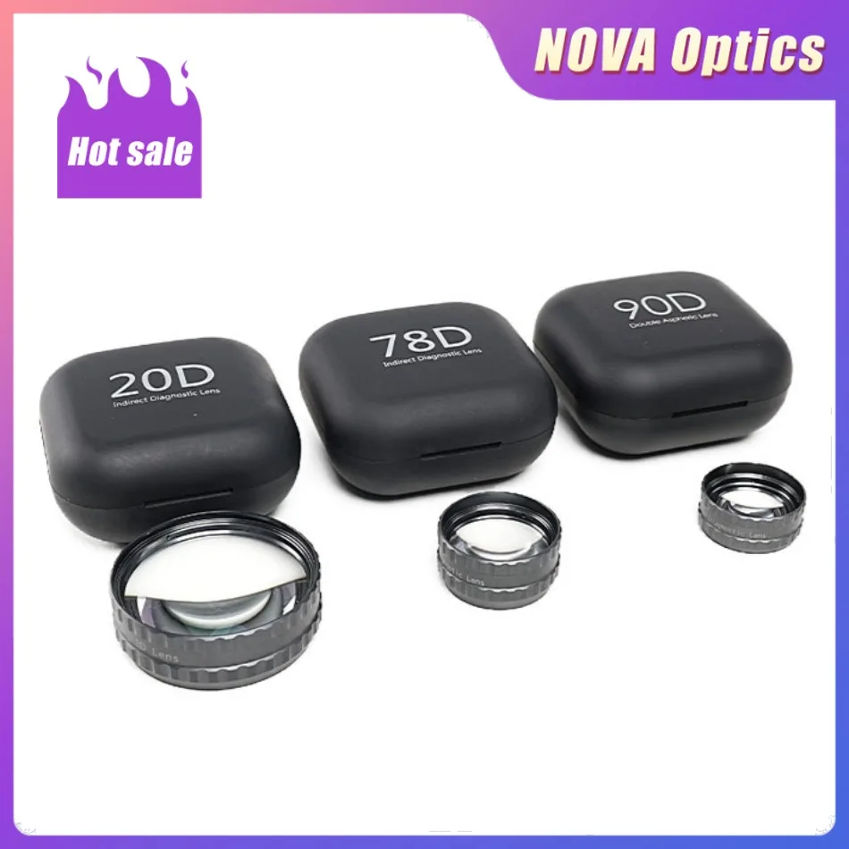 Nova Optical Instrument Lens 20D 78D 90D Slit Lamp Examination Fundus ...