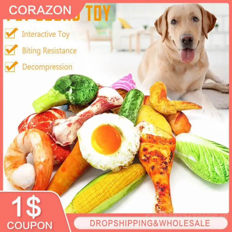 Squeaky-Toy-Interactive-Safe-Food-Shape-Dog-Toy-Pet-Dog-Dog-Gifts ...