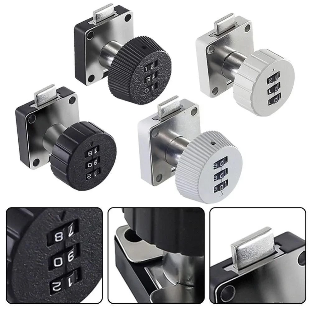 Privacy-Code-Lock-3-Digit-Combination-Password-Keyless-Drawer-Cam-Lock ...