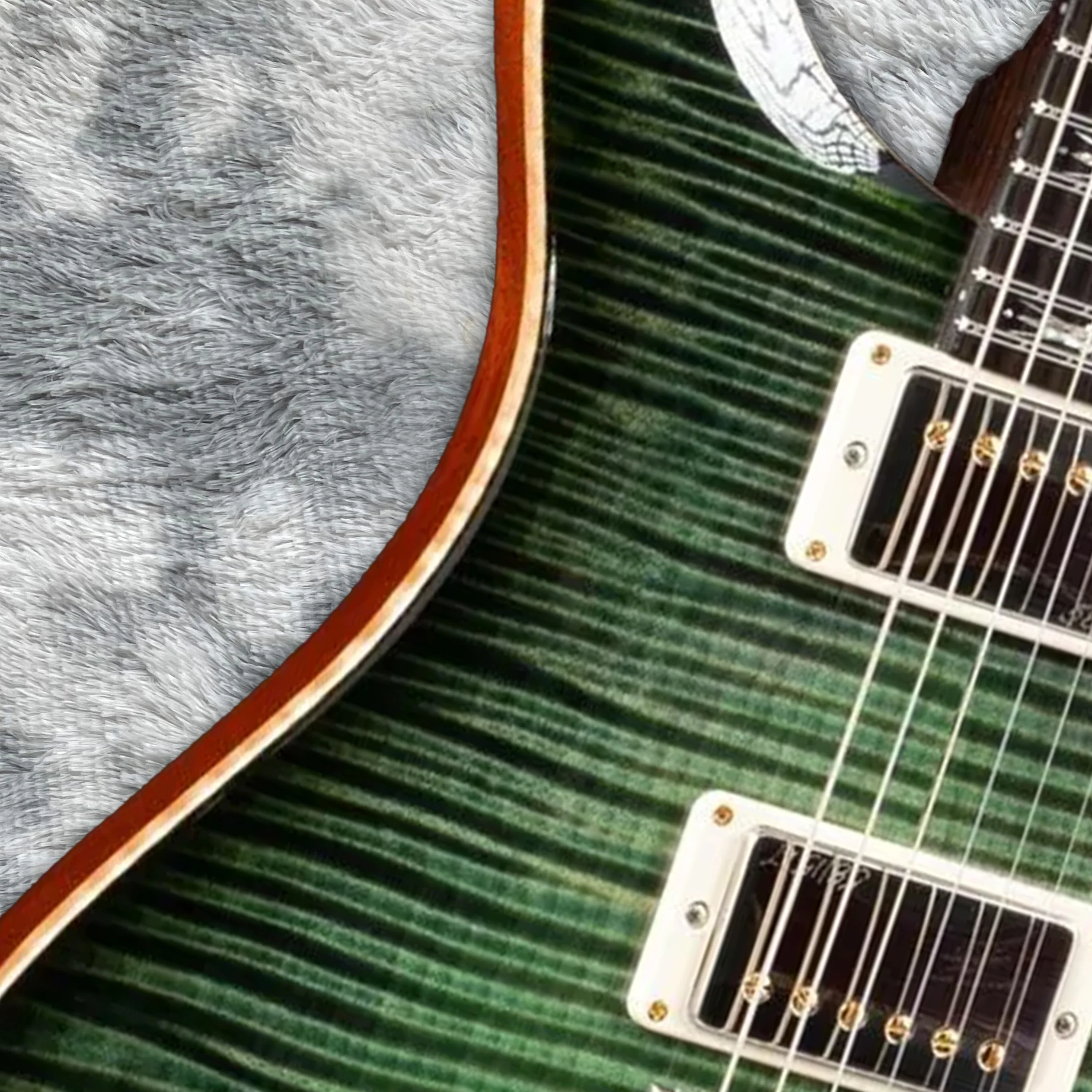 Guitarra-el-ctrica-con-puente-de-tr-molo-instrumento-musical-de-6 ...