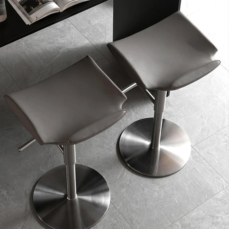 Ergonomic Counter Bar Chairs Stool High Metal Design Reception Bar ...