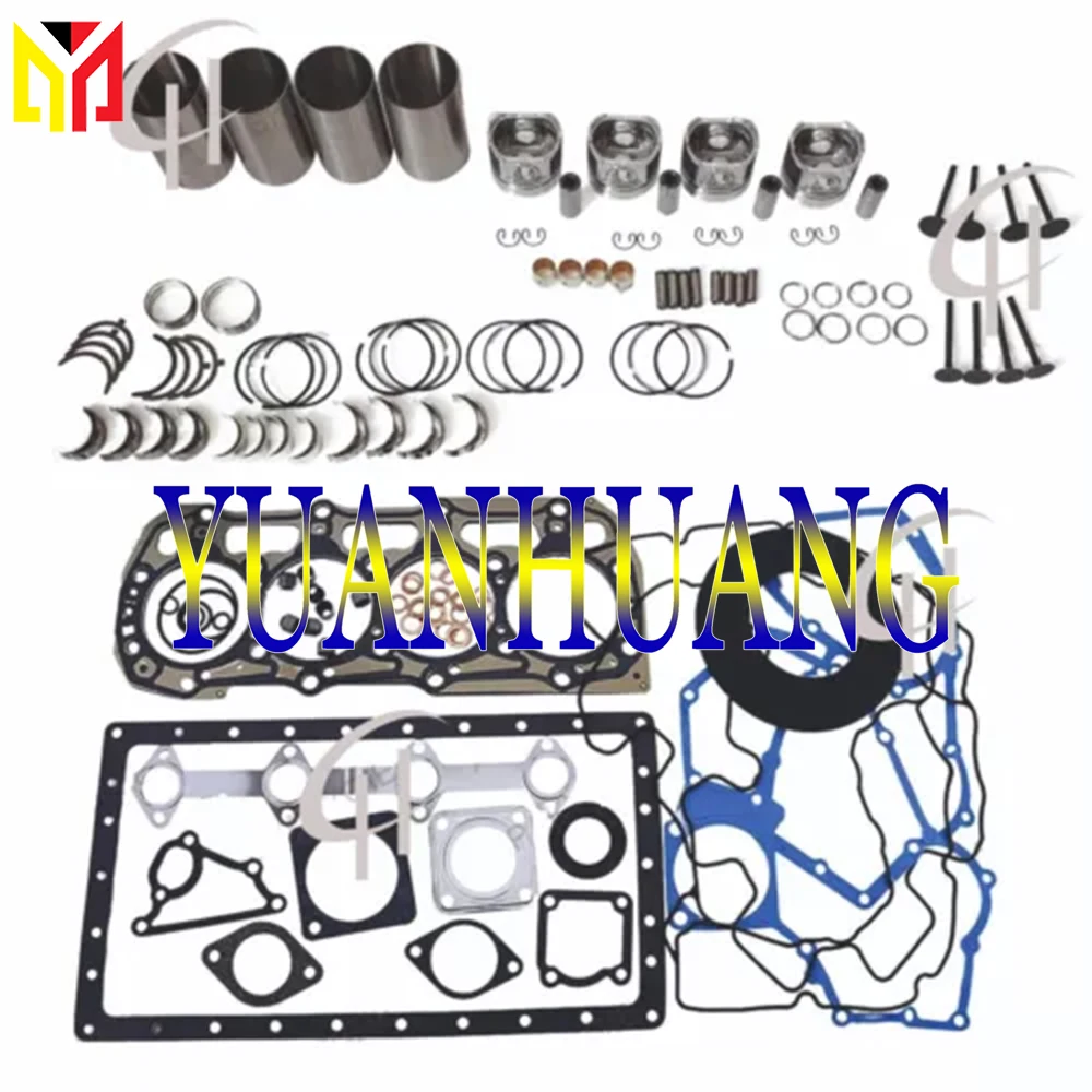 4D56-Overhaul-Rebuild-Kit-Valves-4D56T-Engine-SOHC-8-Valves-L200-L300 ...