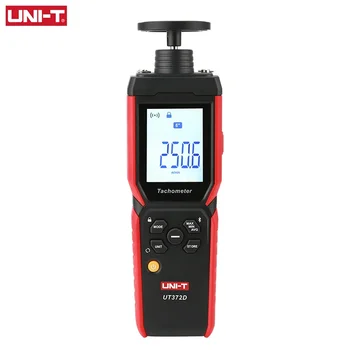 UNI-T Speed Tachometer UT372D 2-in-1 Laser Tachometer Contact And Non ...