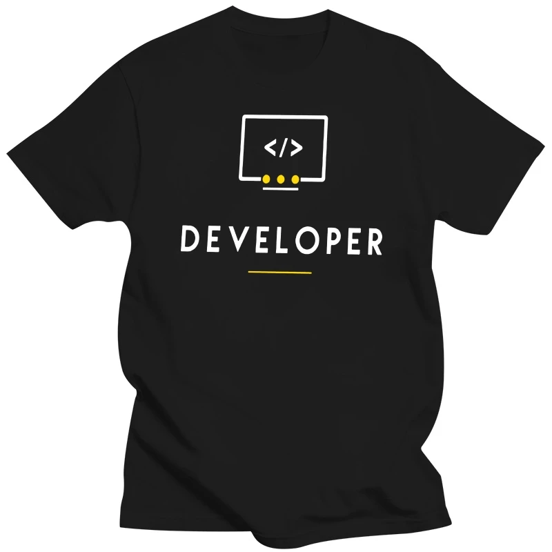Developer-T-Shirt-Developer-T-Shirt-Beach-Big-Tee-Shirt-100-Cotton ...