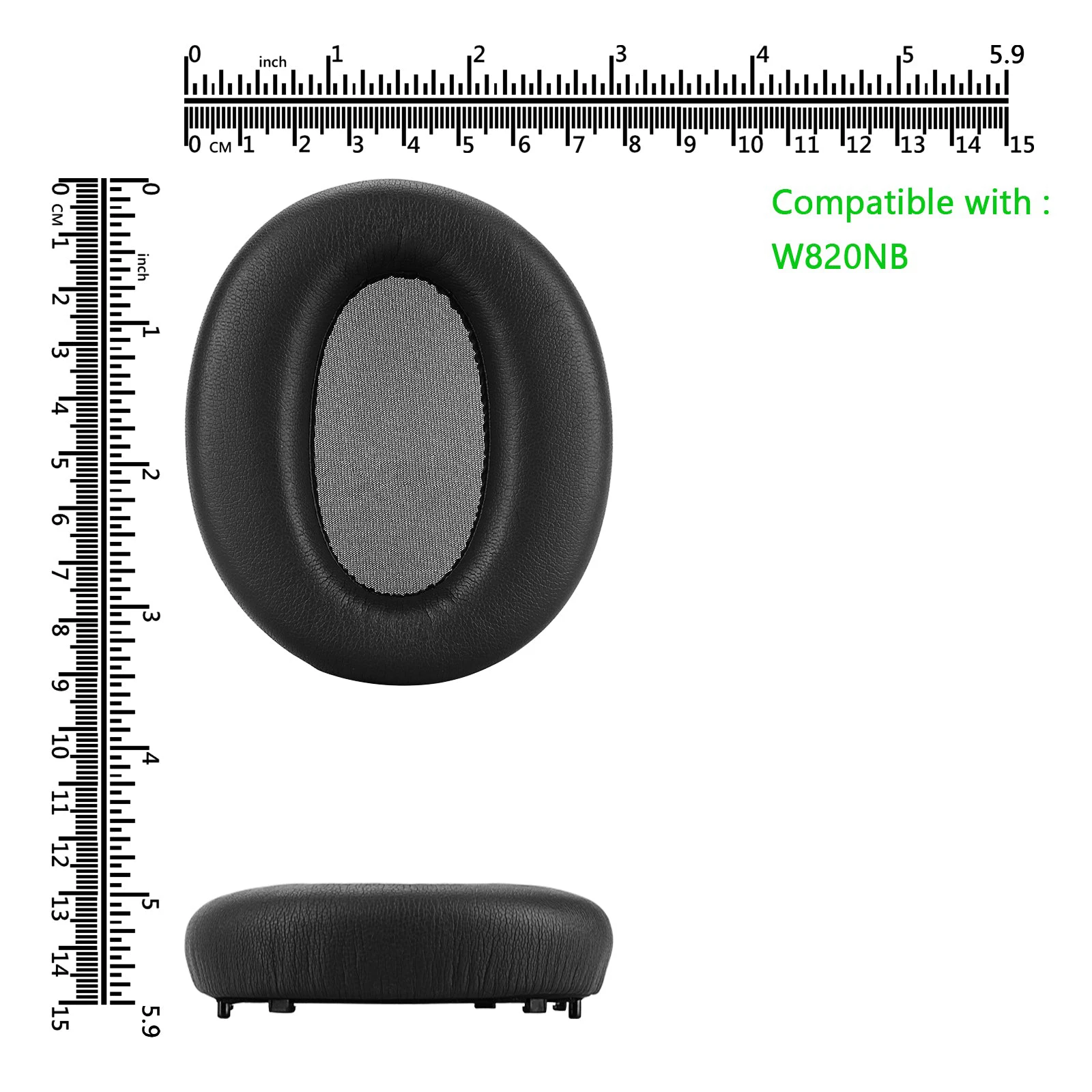 Edifier W820NB Headphones Ear Pads Cushion Foam Cover - Earpadfix