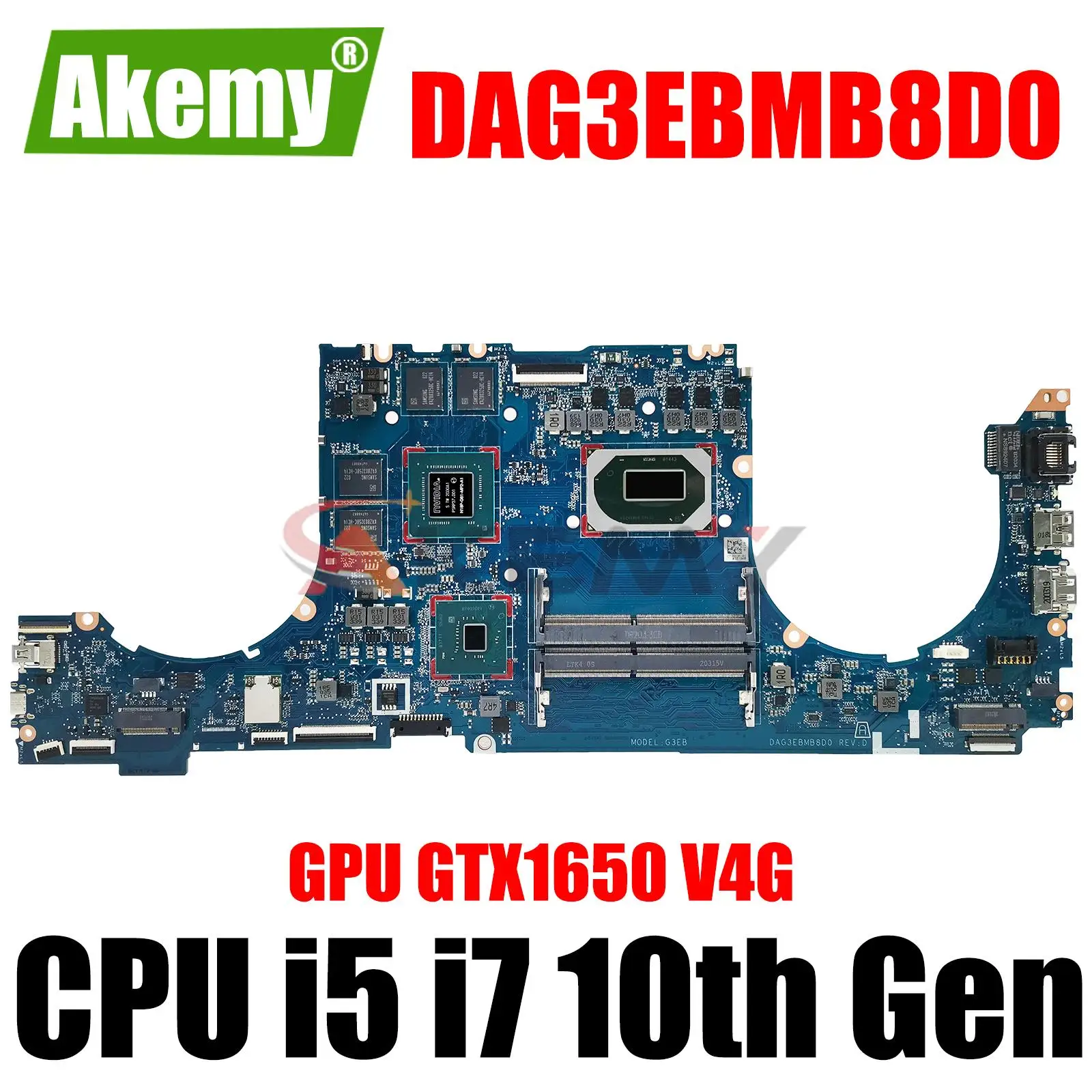 Placa-base-DAG3EBMB8D0-para-ordenador-port-til-HP-Omen-15-EK0018TX-15 ...