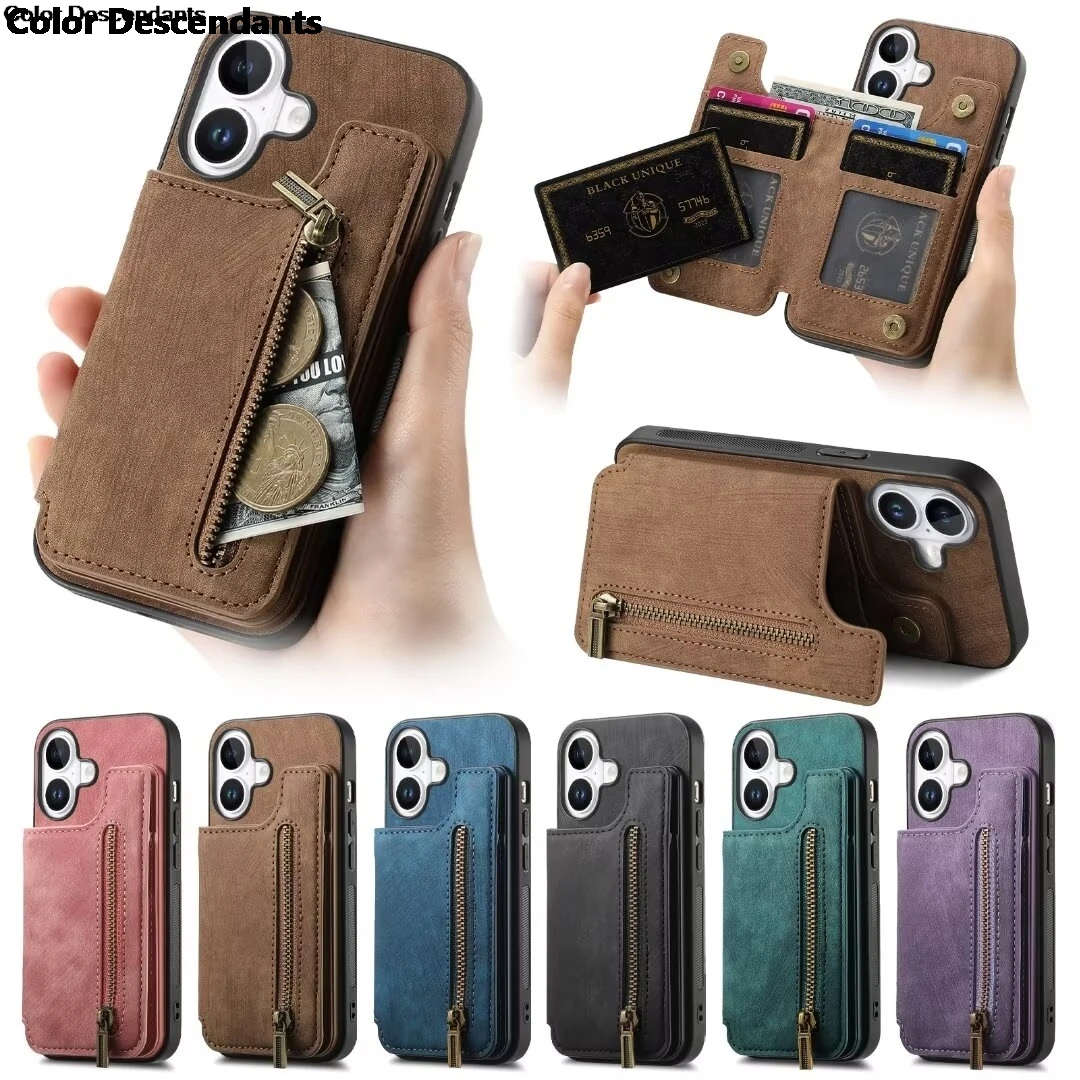 Honor 500 pro X7c X8b X7b Zipper Wallet Case For Huawei Honor X6A Plus ...