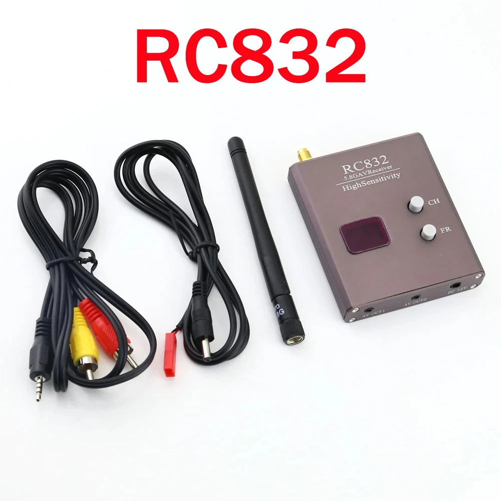 48Ch-5-8G-600mw-5km-Wireless-AV-Transmitter-TS832-Receiver-RC832-for ...