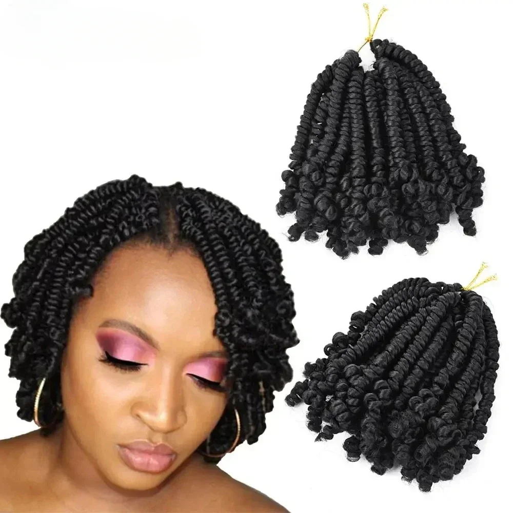 BOMB-spring-twist-hair-6-Inch-Bomb-Spring-Twist-Hair-Crochet-Braids-Bob ...