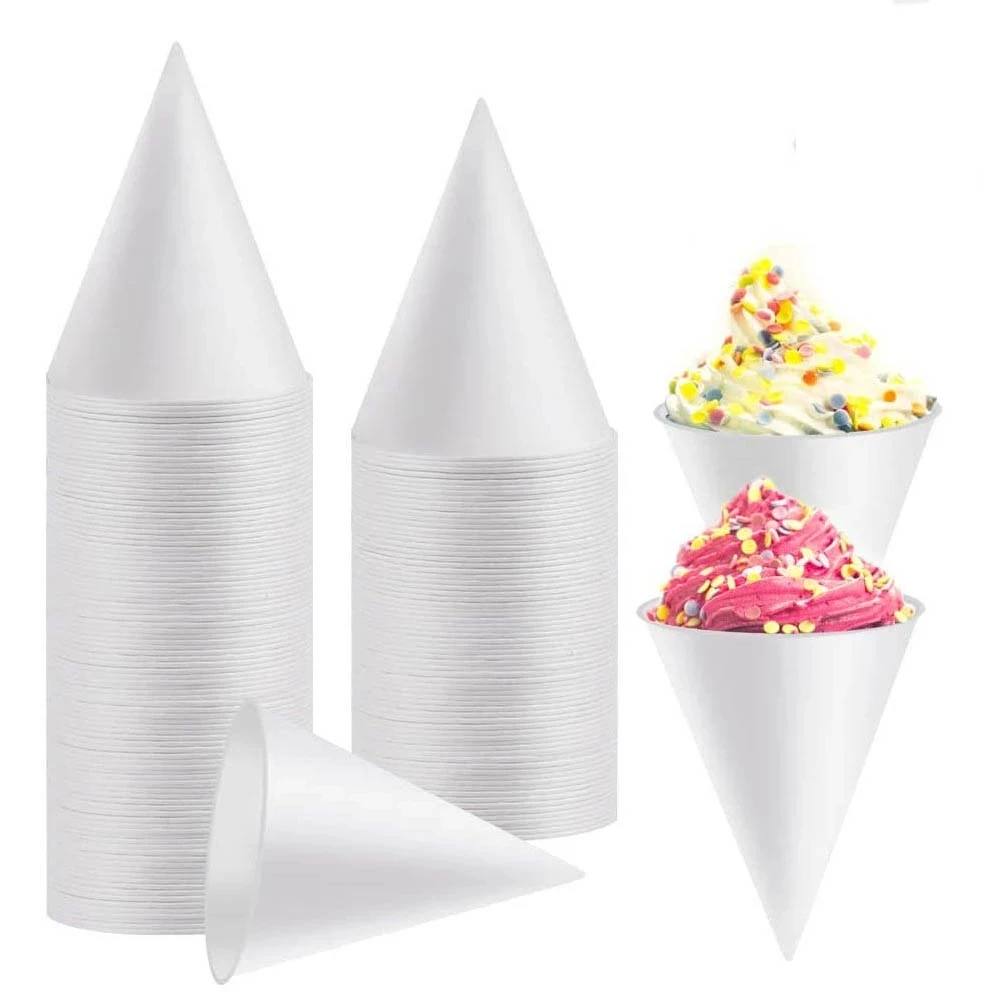 6-Ounce-Disposable-Paper-Cups-Leak-Proof-Paper-Cone-Cups-Shaved-Ice ...