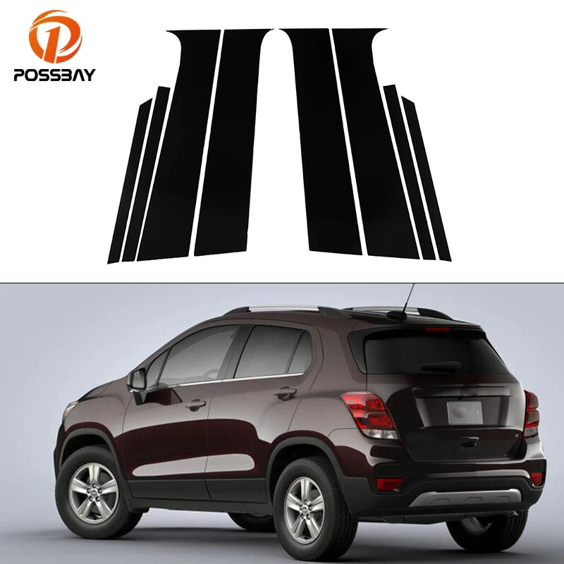 8Pcs/Set Car Pillar Posts for Chevrolet Trax 2015 2016 2017 2018 2019 ...