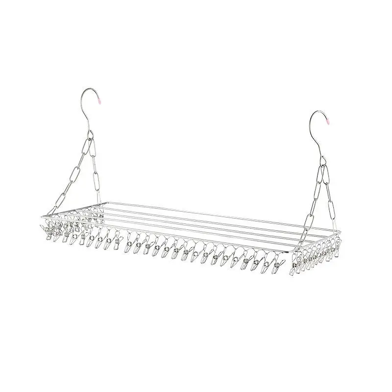 Colgador-de-ropa-de-acero-inoxidable-a-prueba-de-viento-colgador-de ...