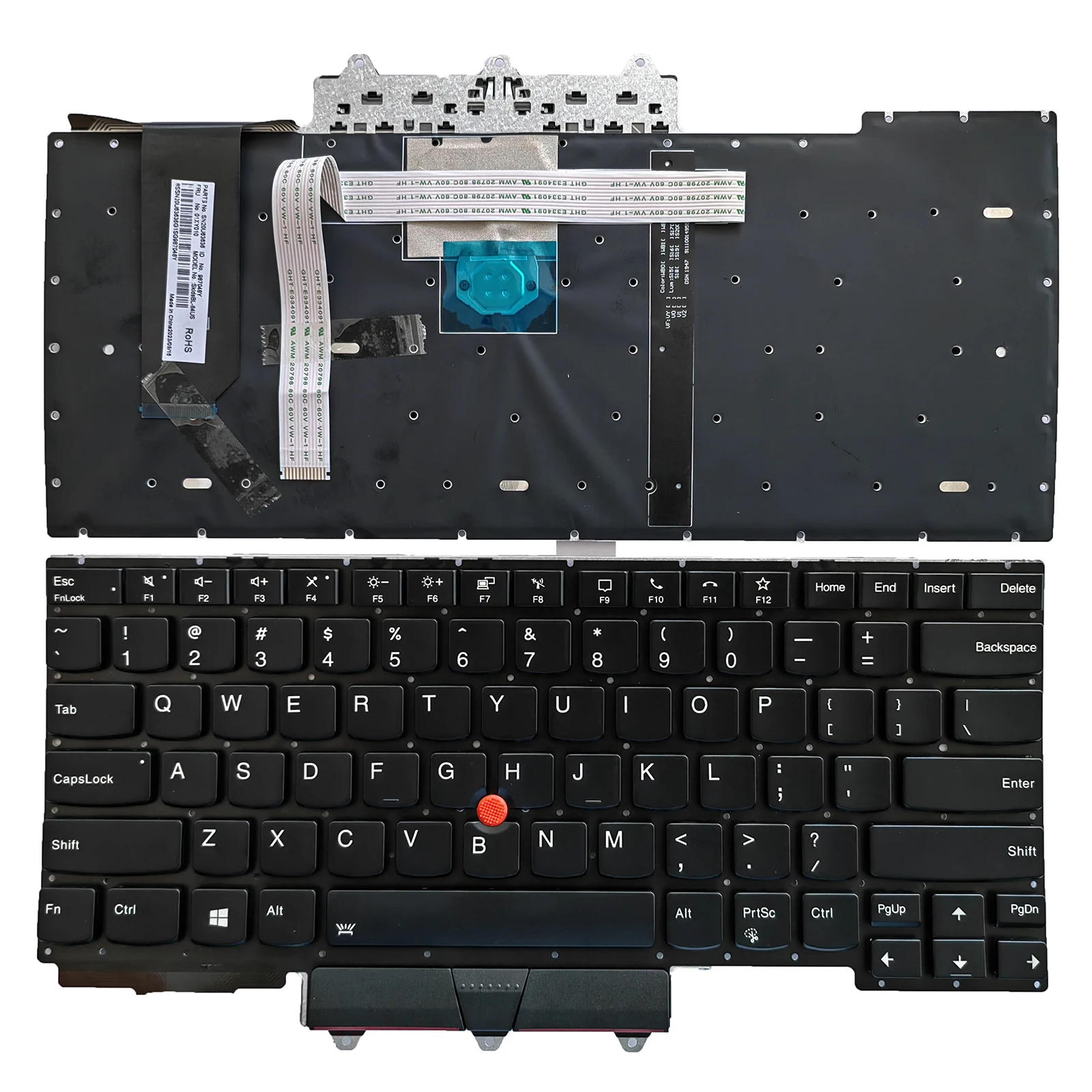 US Layout Keyboard for LENOVO IBM Thinkpad E14 Gen 2,E14 Gen 3,E14 Gen ...
