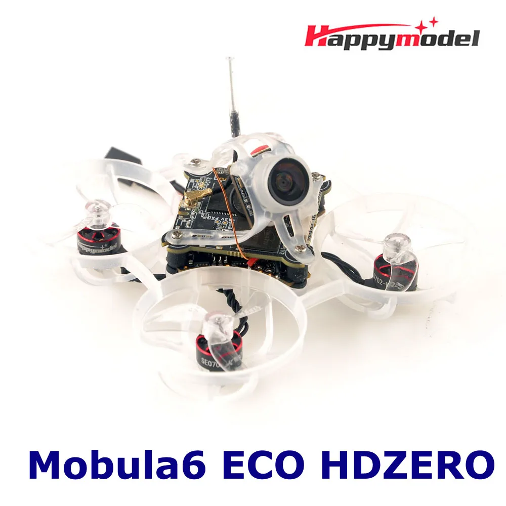 HappyModel-Mobula6-ECO-2024-HDZERO-1S-65mm-Micro-FPV-Whoop-Drone-w-ELRS ...