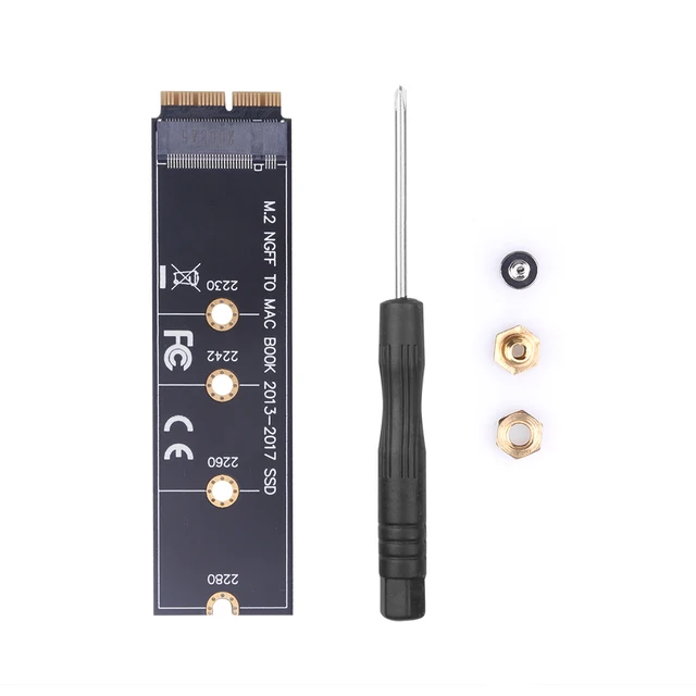 M.2 NVME SSD Convert Adapter Card for MacBook Air Pro Retina 2013-2017 ...