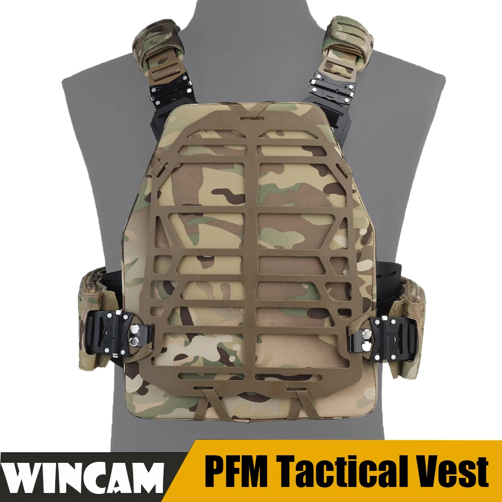 Tactical Vest PlateFrame Modular Cutout Vest Outdoor Hunting Military ...