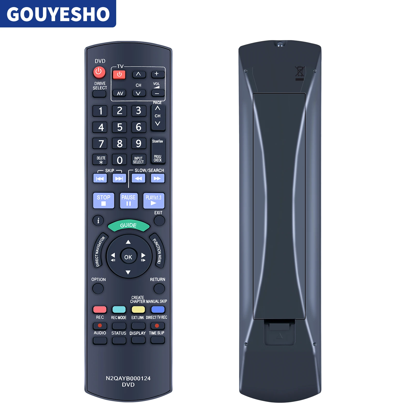 NEW-N2QAYB000124-Remote-Control-For-Panasonic-DVD-Recorder-DMR-EH575 ...