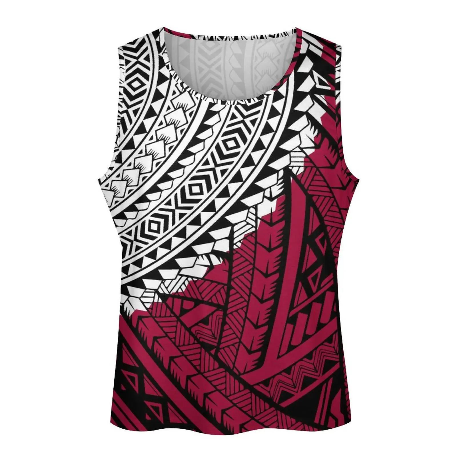 Polynesian Tribal Tank Tops Samoan Men Singlets Island Wear ...