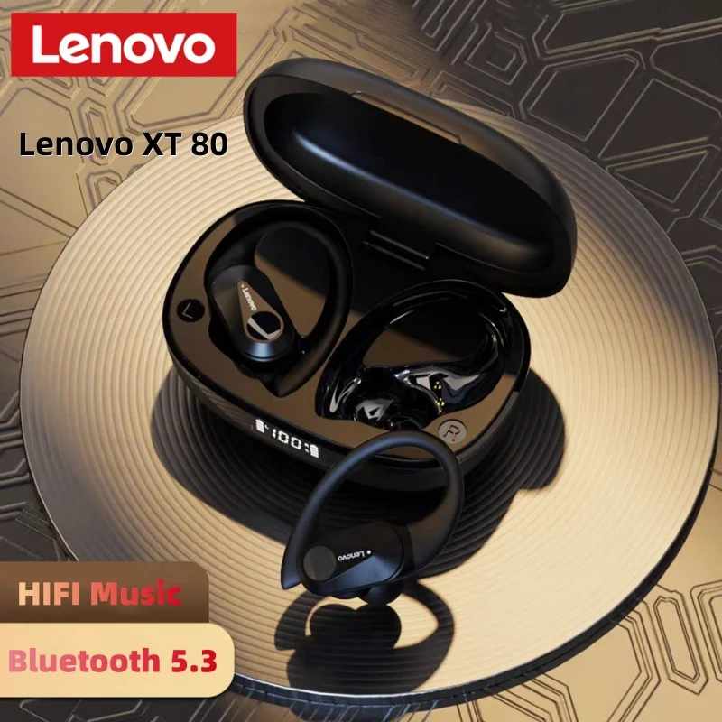 Lenovo-auriculares-inal-mbricos-XT80-con-Bluetooth-5-3-cascos-profesionales-con-reducci-n-de ...
