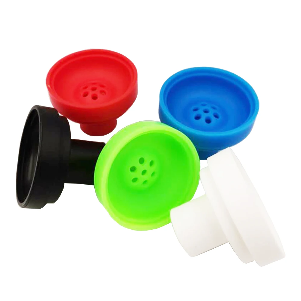 Silicone-Hookah-Bowl-Smoke-Pot-Shisha-Chicha-Head-Charcoal-Rack-Smoking ...