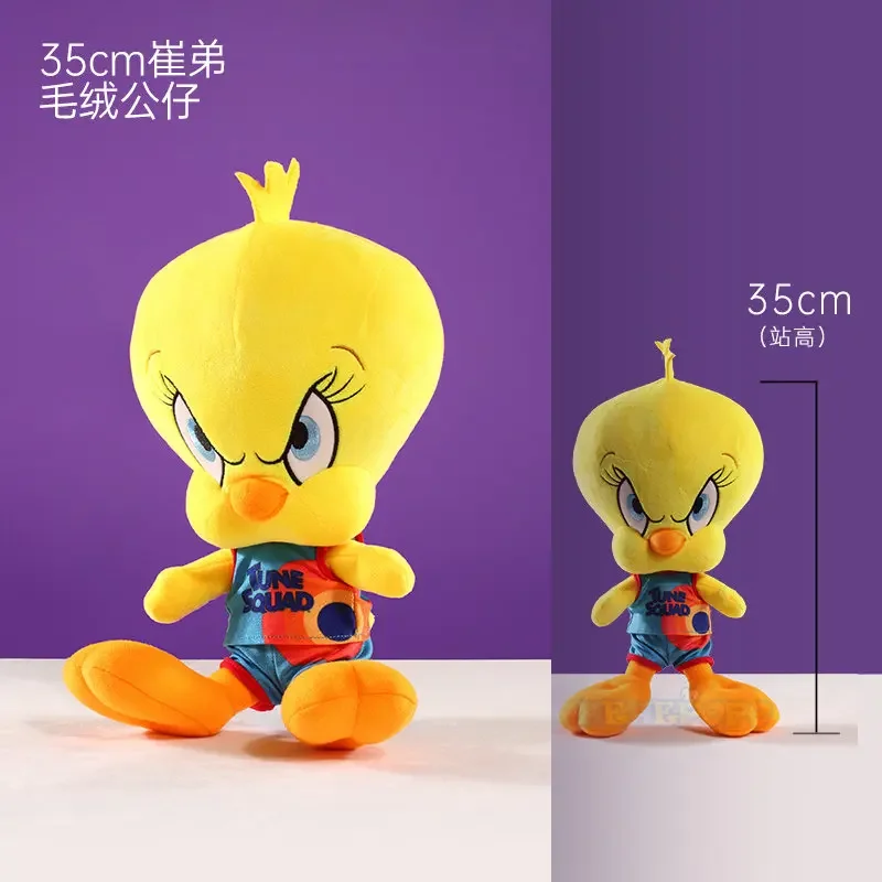 Figuras de acción de peluche de Bugs Bunny de Looney Tunes, Tweety Bird ...