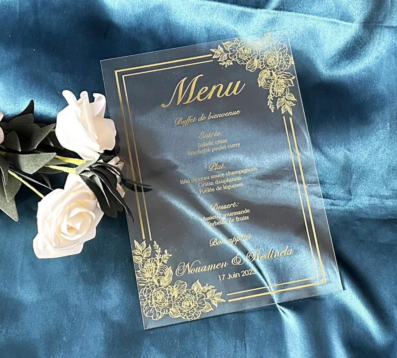 Frosted acrylic wedding invitations 60 photos - Astyledwedding.com