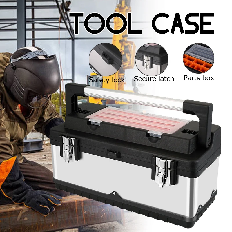 Stainless-Steel-Tool-Box-Double-Layer-Hardware-Tools-Storage-Case ...