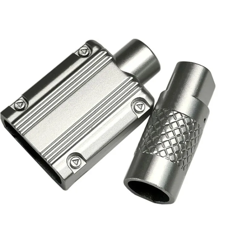 Shell-USB-Type-C-Silver-Black-USB-C-Metal-Plug-For-Charging-Cable ...