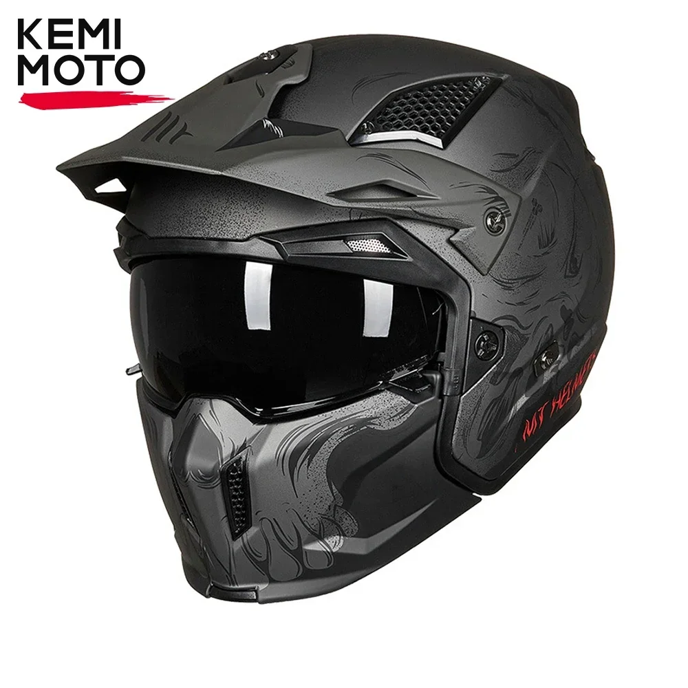 Motosiklet-Kask-A-k-Tam-Y-z-Mod-ler-Ayr-labilir-Maske-Moto-Kask-ECE ...