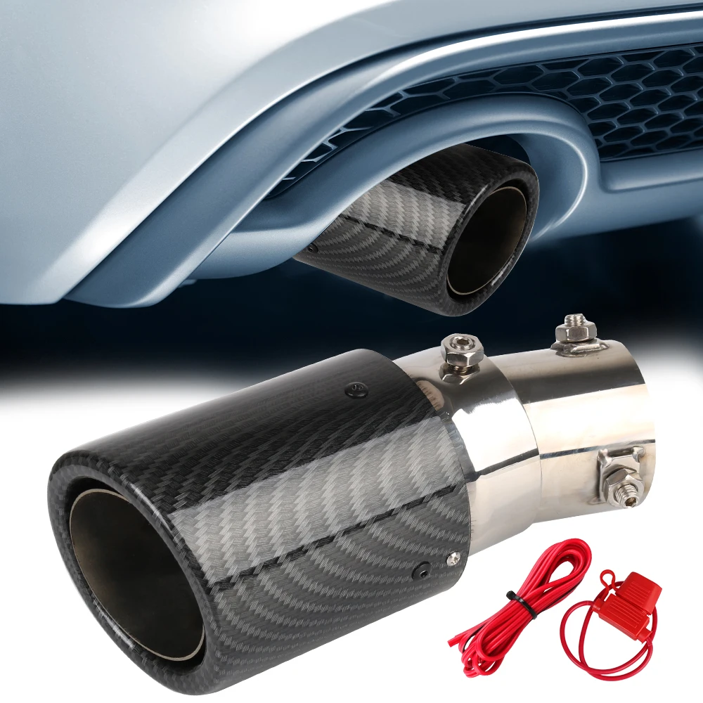 Universal-Car-Modified-With-Red-Blue-LED-Flaming-Luminous-Car-Exhaust ...