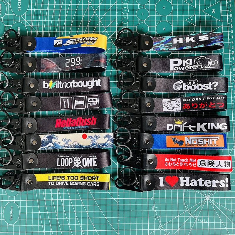 Jdm Racing Culture Tag Keychain Pendant Car Motorcycle Clip Key Rings ...