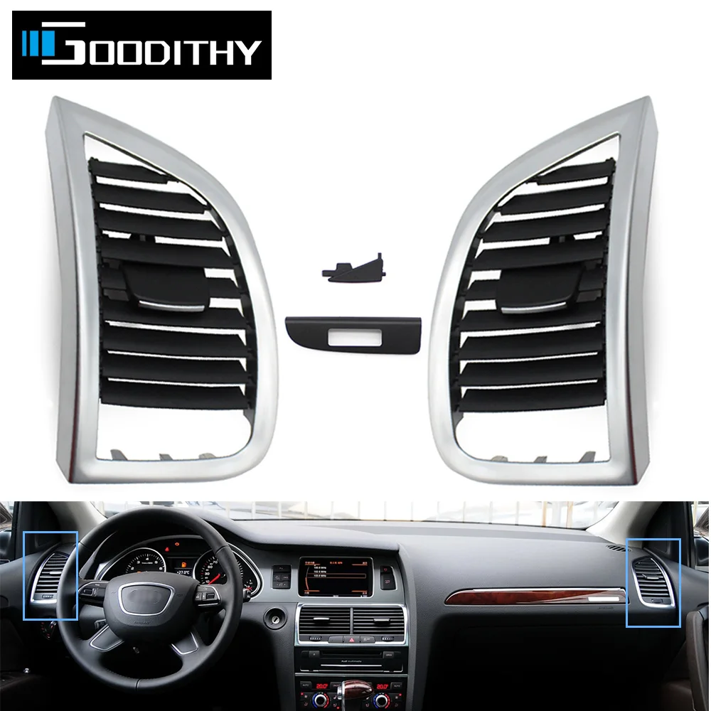 Car Console Dashboard Front Left Right AC Vent Grille Panel Air ...
