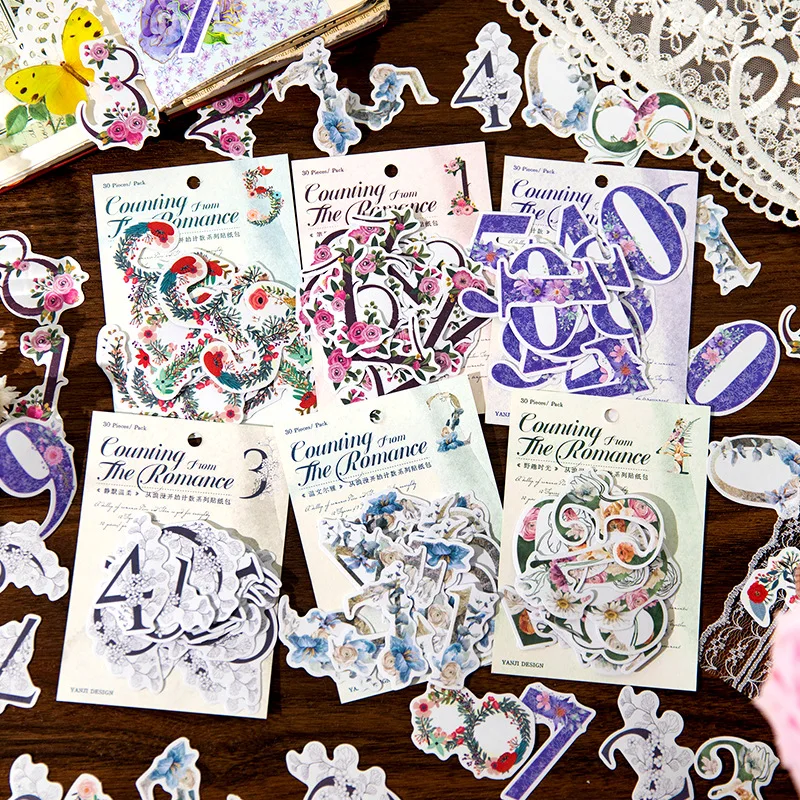 Vintage-Washi-Paper-Art-Digital-Sticker-Material-Stickers-DIY-Diary ...