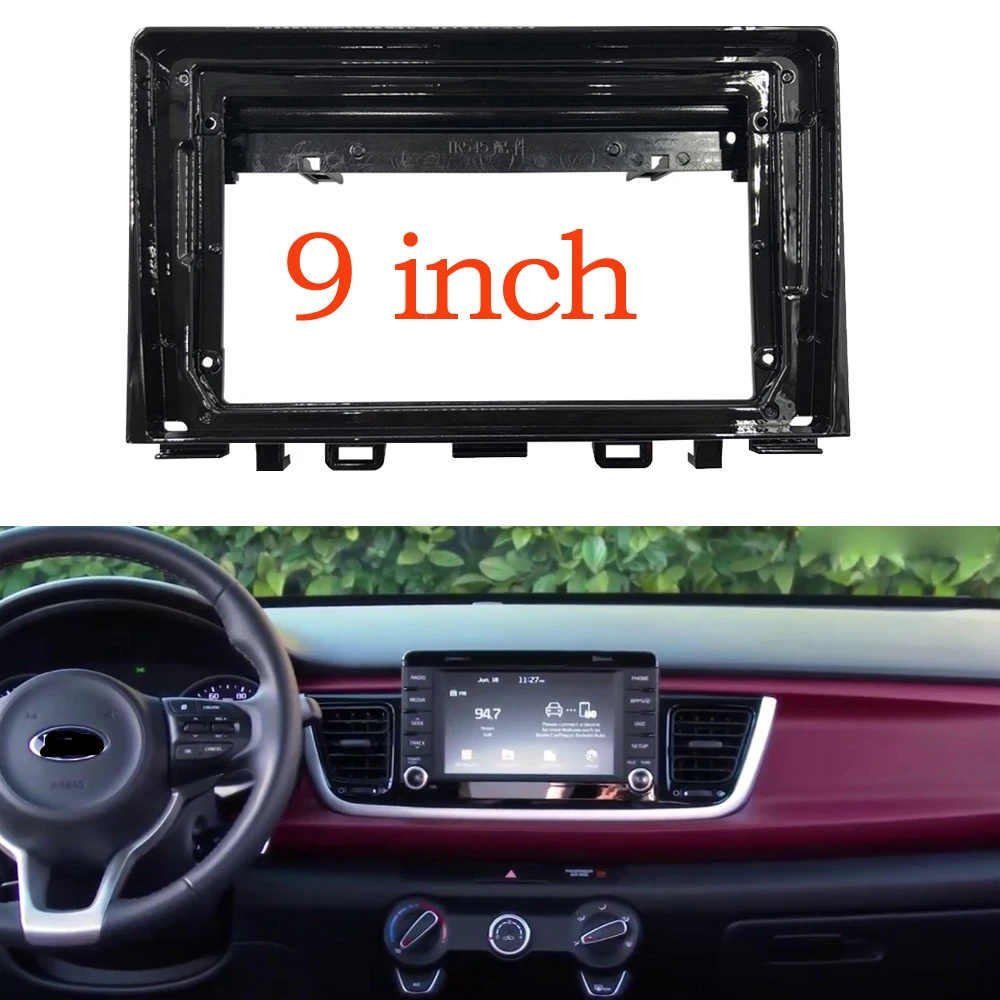 Byncg Alone Din 9 Inch Car Radio Installation Dvd Gps Mp5 Plastic ...