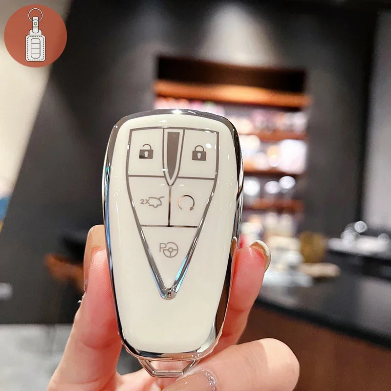 TPU-Car-Key-Cover-Remote-Fobs-Protect-Case-accessorio-Auto-per-Changan ...