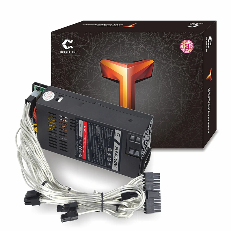 METALFISH-Fonte de Alimentação para ITX Compact Mini PC POS AIO ...