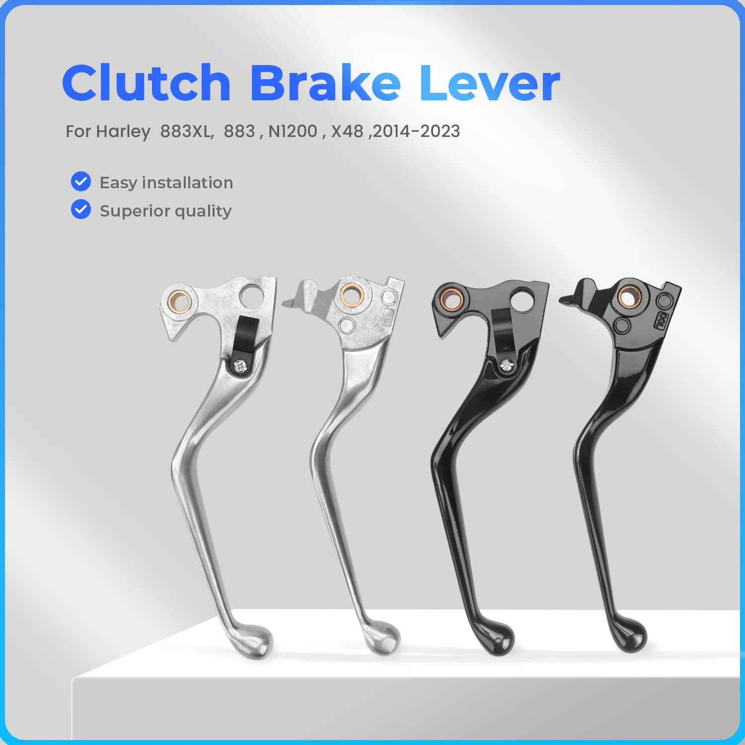 Brake-Clutch-Levers-For-Harley-Sportster-Iron-883-XL-XL883-1200-XL1200 ...