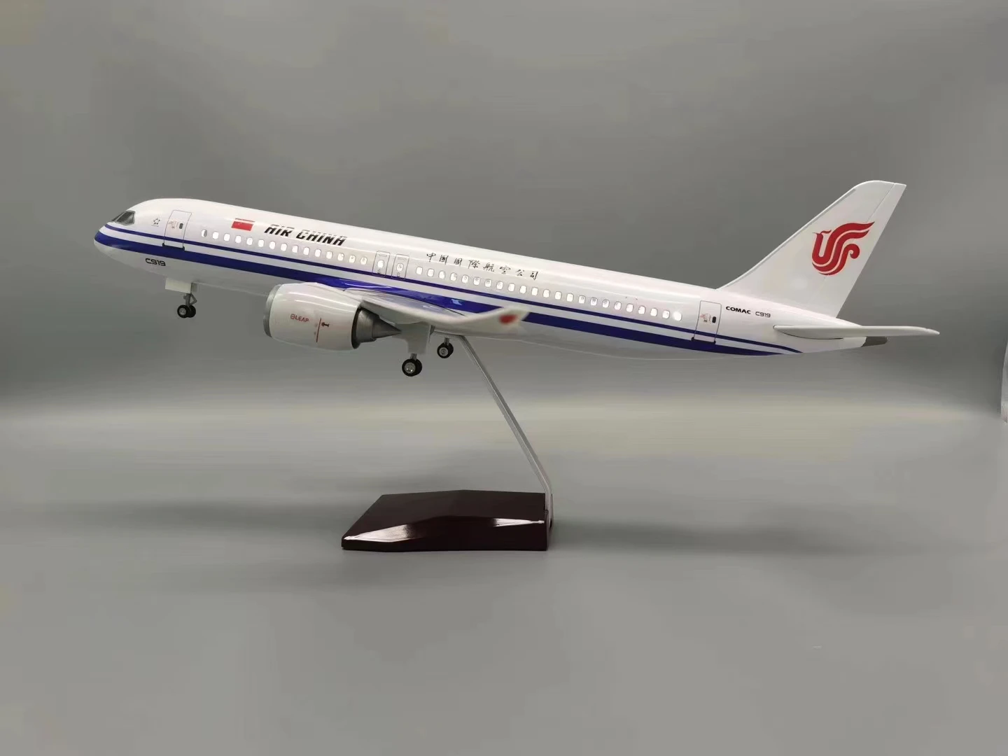 Home decor 47CM Scale model China International Airlines C919 Resin ...
