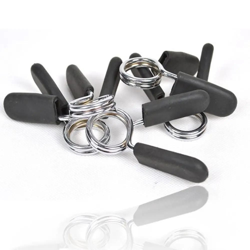 2-Pcs-25mm-Spring-Collars-Barbell-Collar-Lock-Dumbell-Clips-Clamp ...