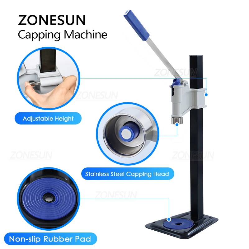Beer Bottle Capper Crown Cover Manual Capping Tool Cola Fizzy Pop Milk ...