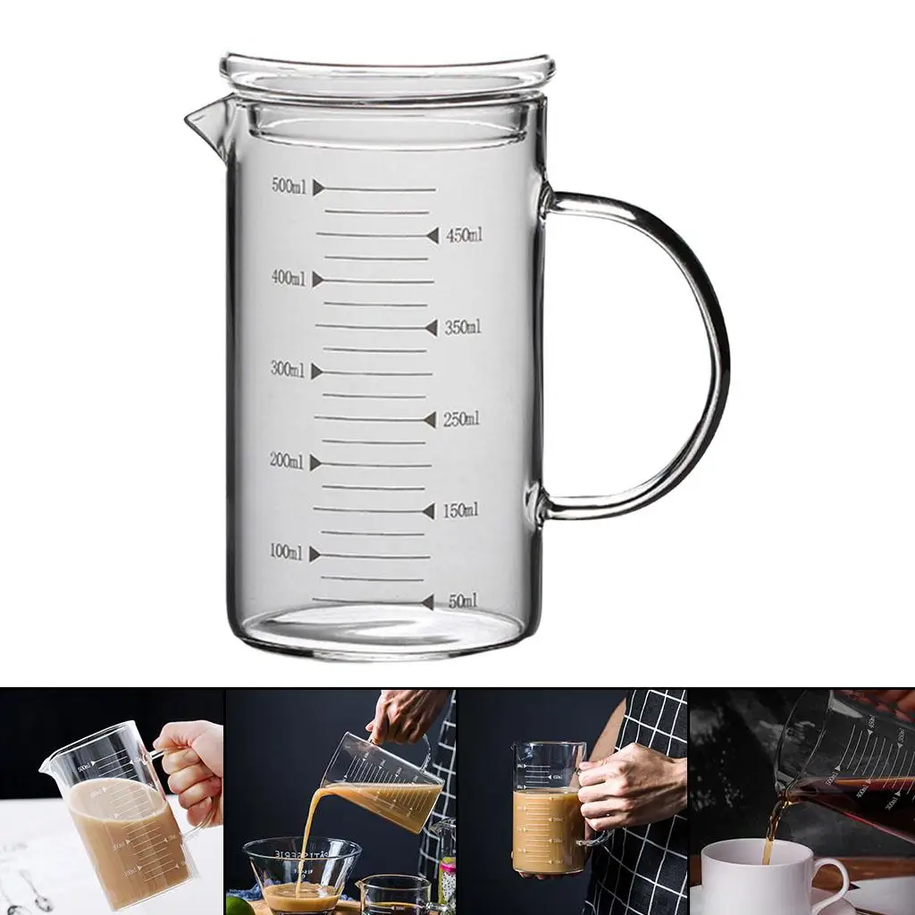 Tasse-Mesurer-en-Verre-Borosilicate-avec-Couvercle-Accessoire-de ...